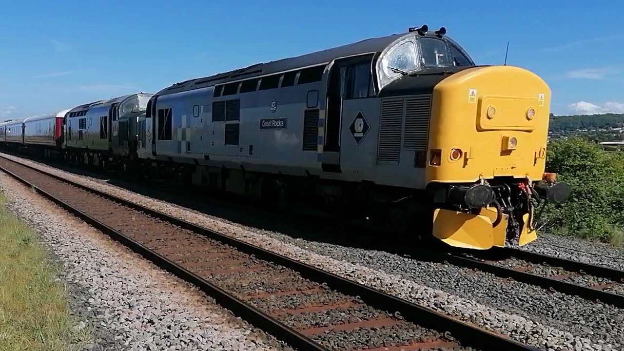 19/05/22 - Class 37 - 37688 "Great Rocks" & 37521 - LSL Private Charter ...