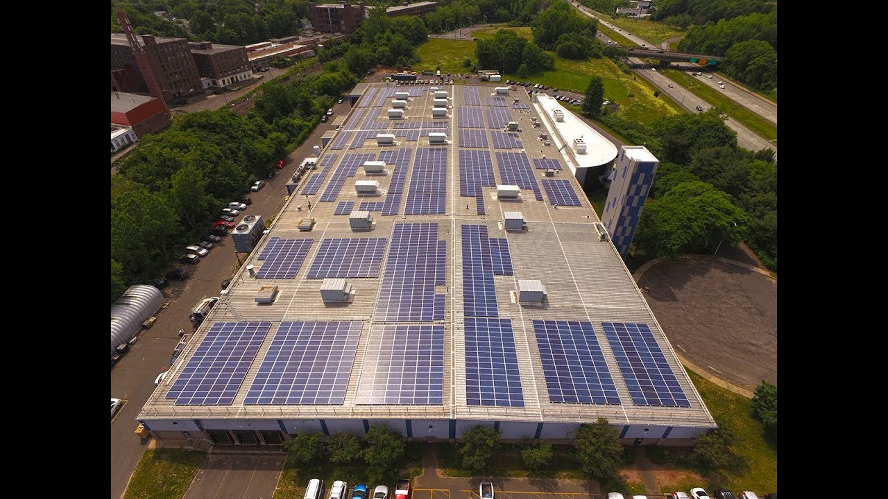 Creed Monarch, Inc. Rooftop Solar Array - YouTube