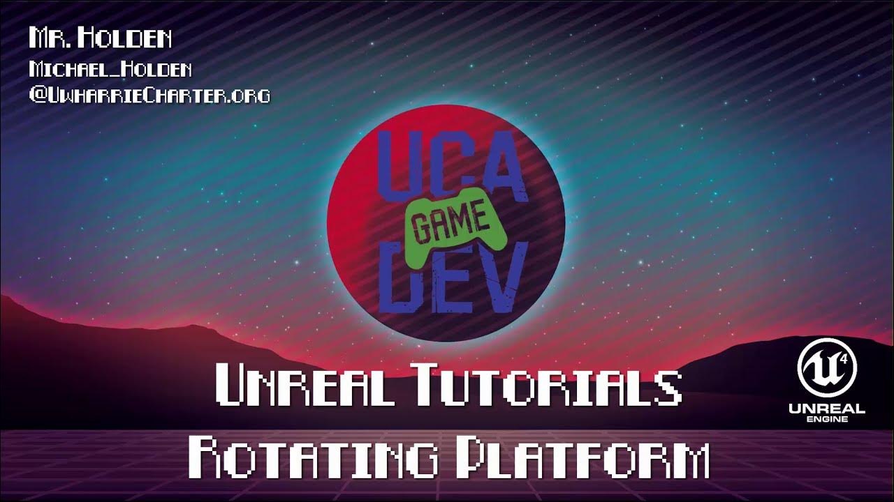 Unreal Engine - Rotator Blueprint - YouTube