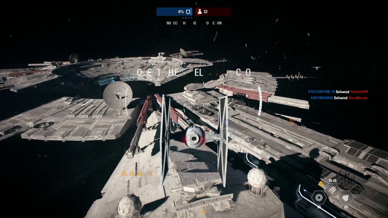 Star Wars Battlefront II | Space Battle on Fondor | - YouTube