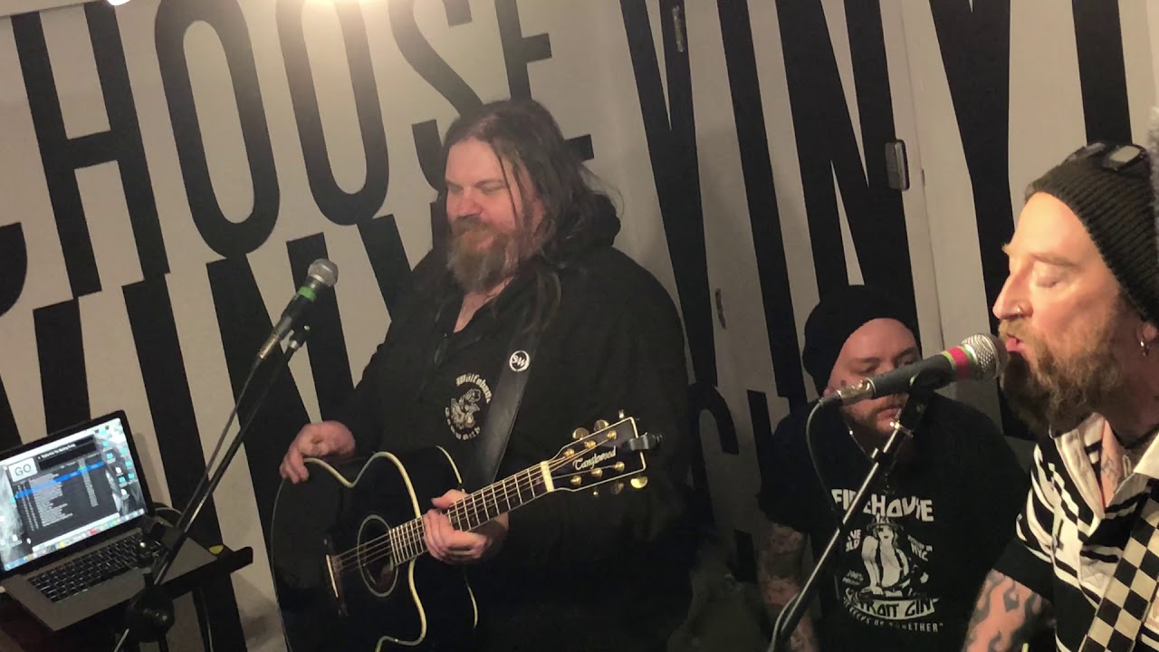Ginger Wildheart Acoustic, Golden Tears, In-store show, Brighton, March ...