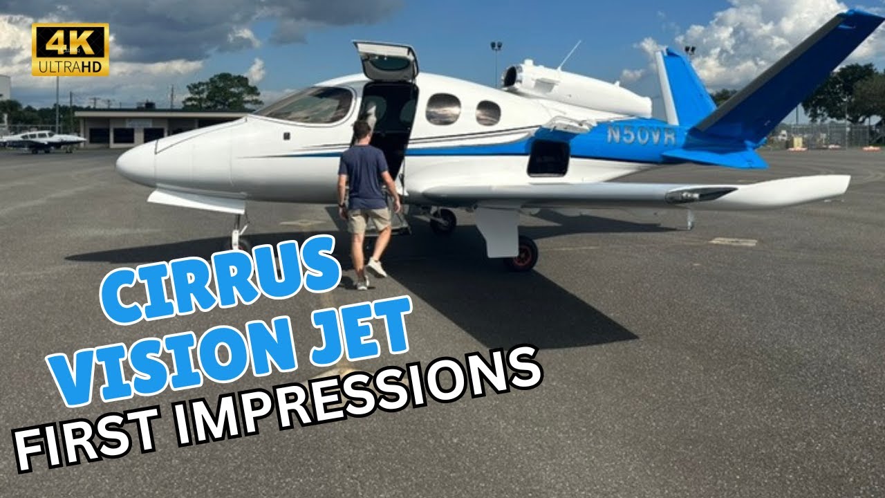 Cirrus Vision Jet FULL FLIGHT! Flying to the Florida Beaches in the ...