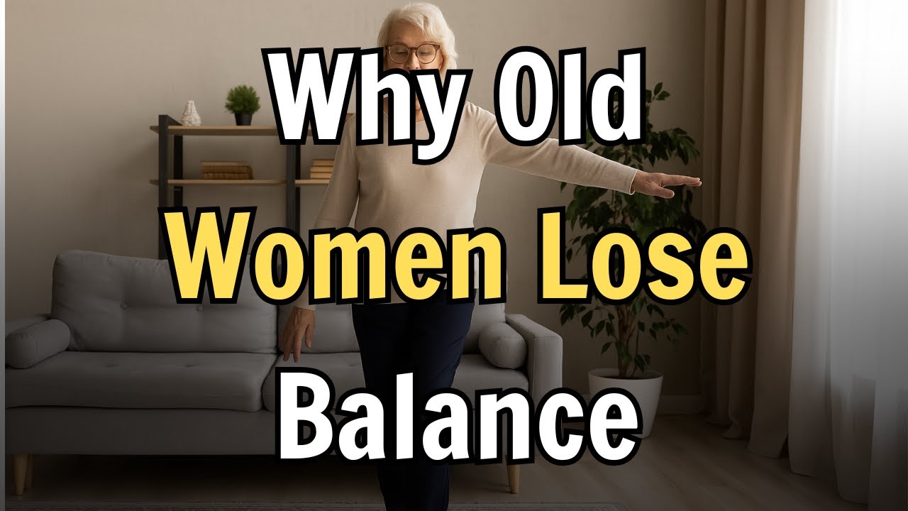 Doctors Warn: 99% Older Women Lose Balance Due to These 6 Mistakes. You ...