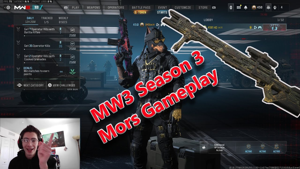 MW3 Season 3 Mors Gameplay - YouTube
