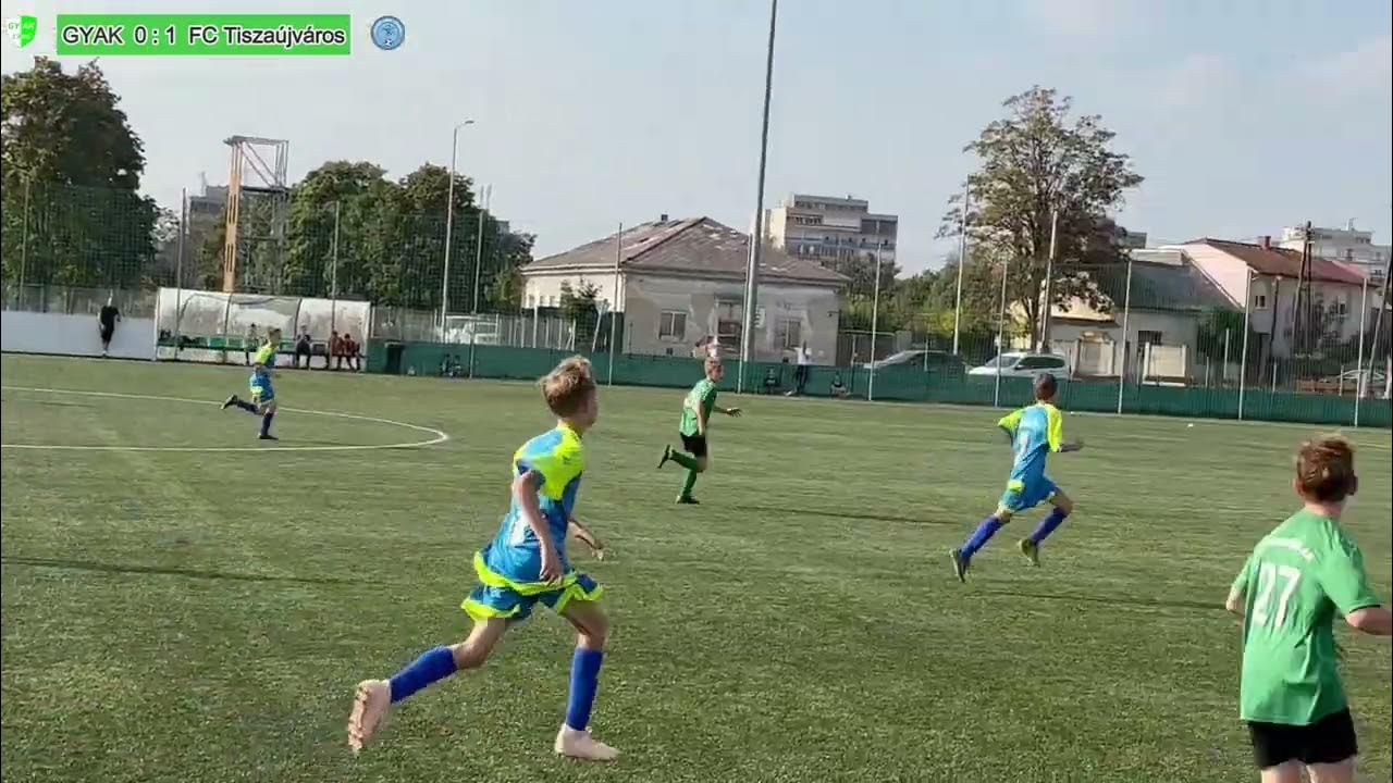 Gyöngyösi AK - FC Tiszaújváros - U13 - YouTube
