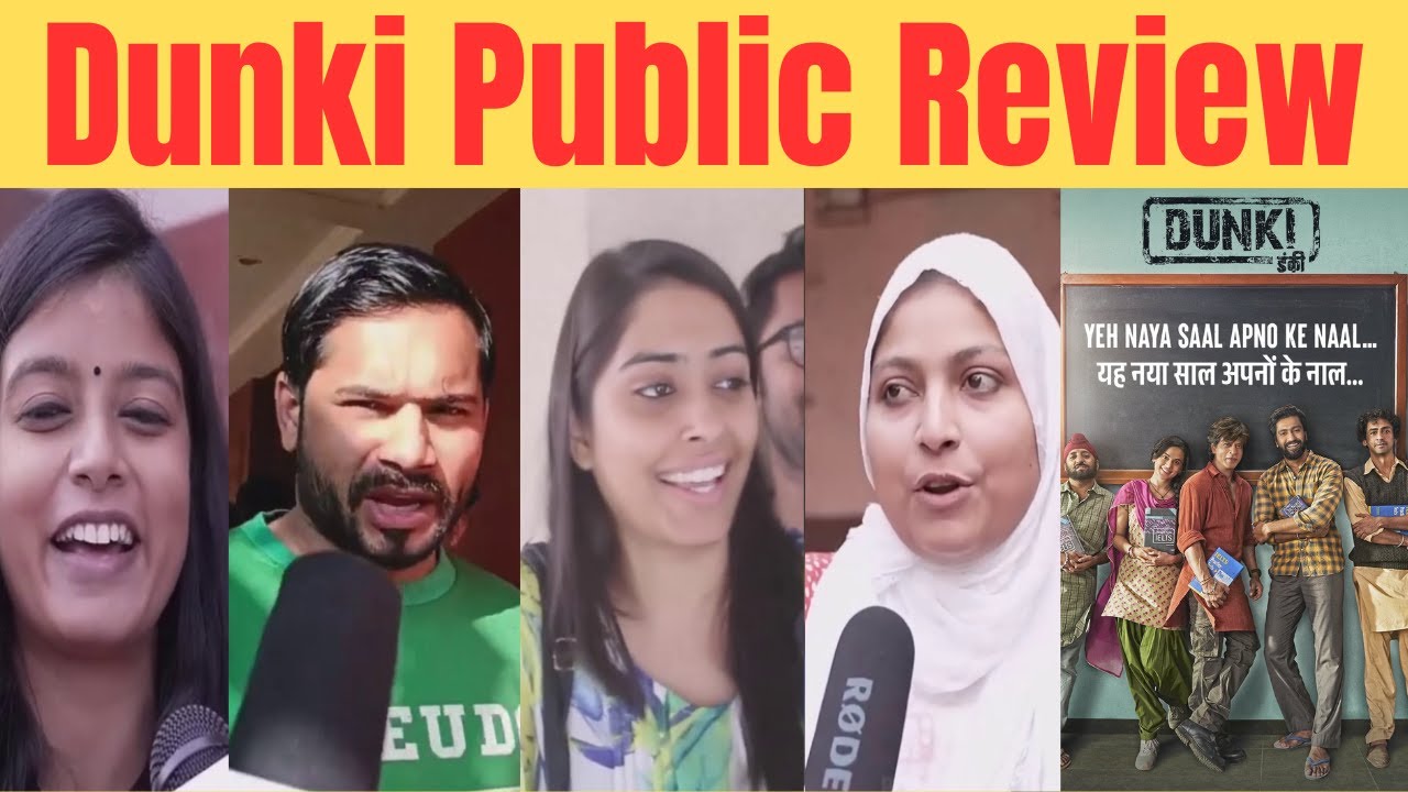 Dunki Public Review | Dunki Movie Review | Dunki First Day First Show ...