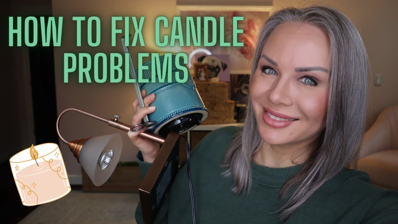 Tips and tricks to deal with "problem" candles! - YouTube