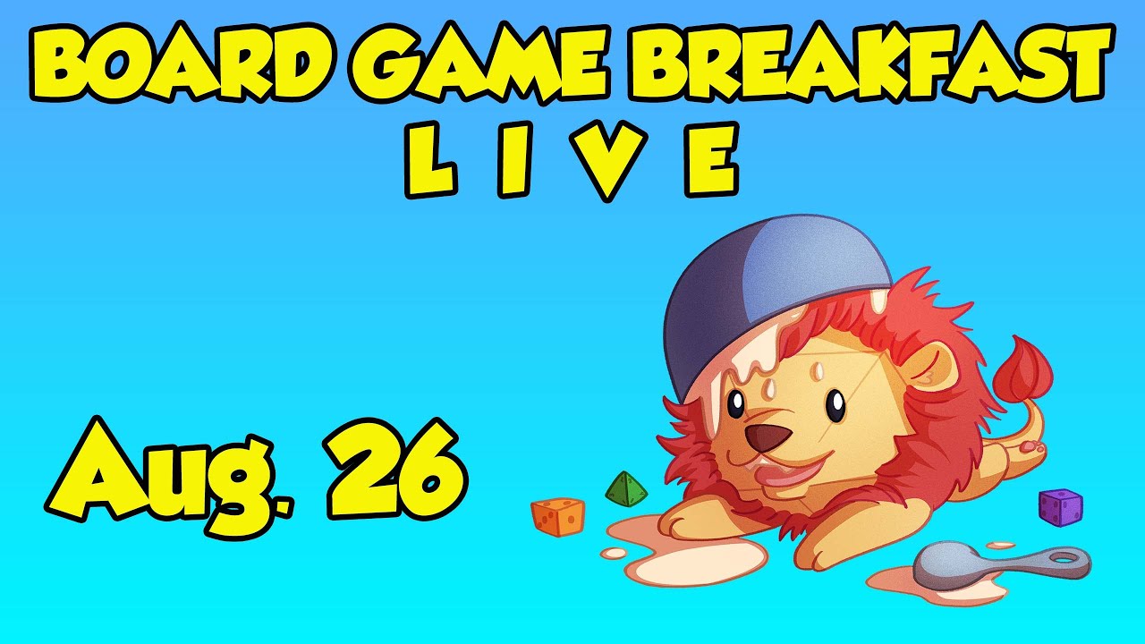 Board Game Breakfast LIVE - Aug. 26 - YouTube