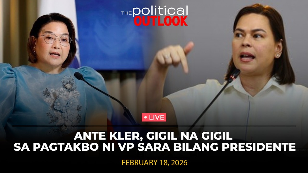 LIVE: Ante Kler, gigil na gigil sa pagtakbo ni VP Sara bilang ...