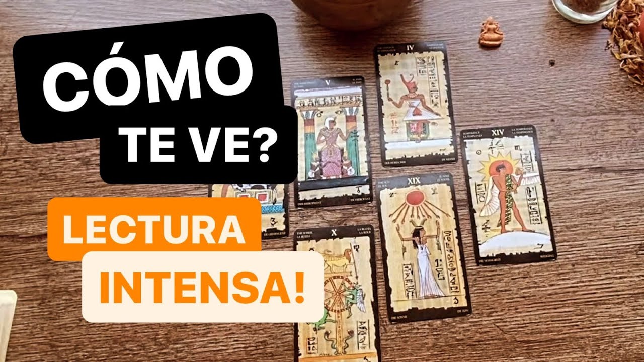 😱CÓMO TE VE ♥️ Y LA SITUACIÓN CONTIGO LECTURA MUY INTENSA Tarot ...