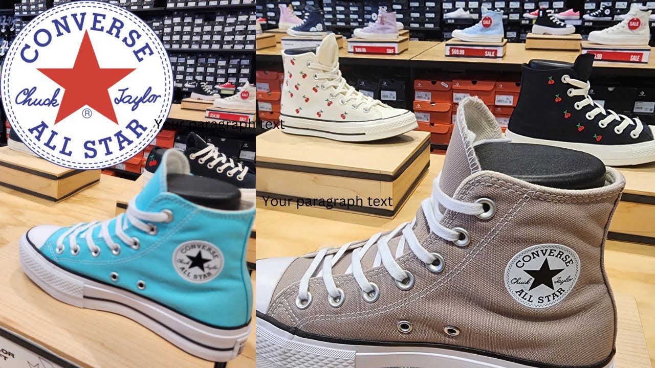 CONVERSE SHOES | THE MOST ICONIC Sneakers 👟 | Famous Footwear!! Shop ...