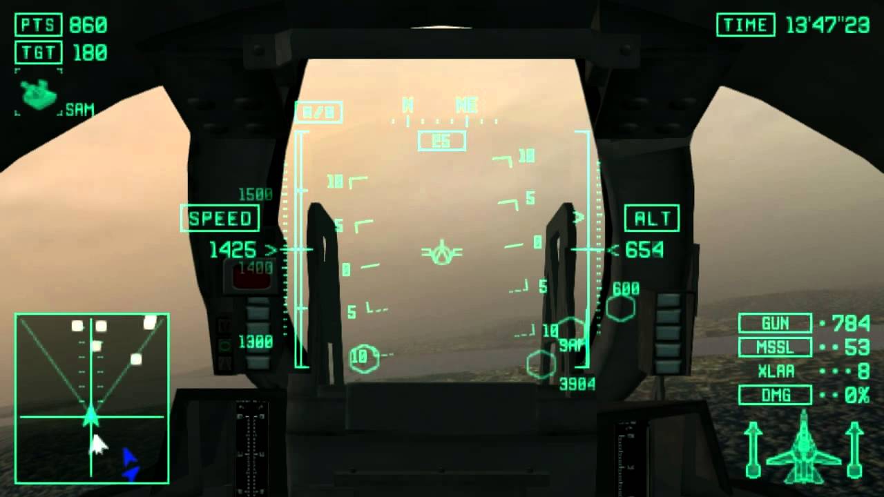 Ace Combat X - Part 7: Taking down the Gleipnir - YouTube