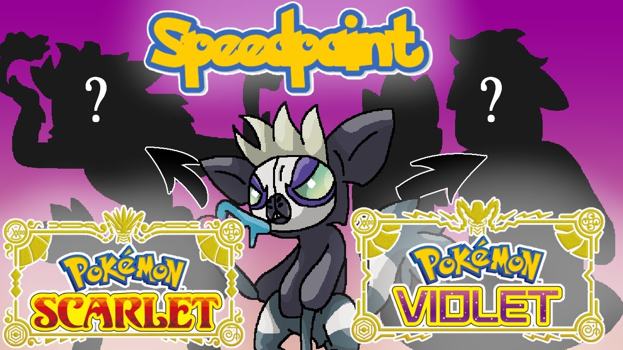 Pokemon Scarlet & Violet Speedpaint - GRAFAIAI EVOLUTION (My prediction ...