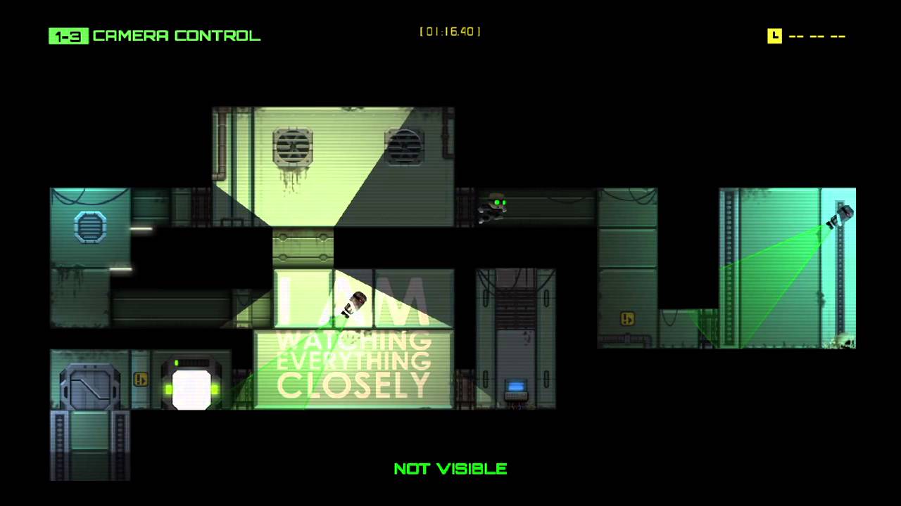 Stealth inc. Walkthrough #1 - YouTube