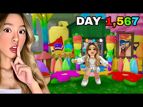 I Built A RAINBOW BASE In 99 Nights In The Forest!