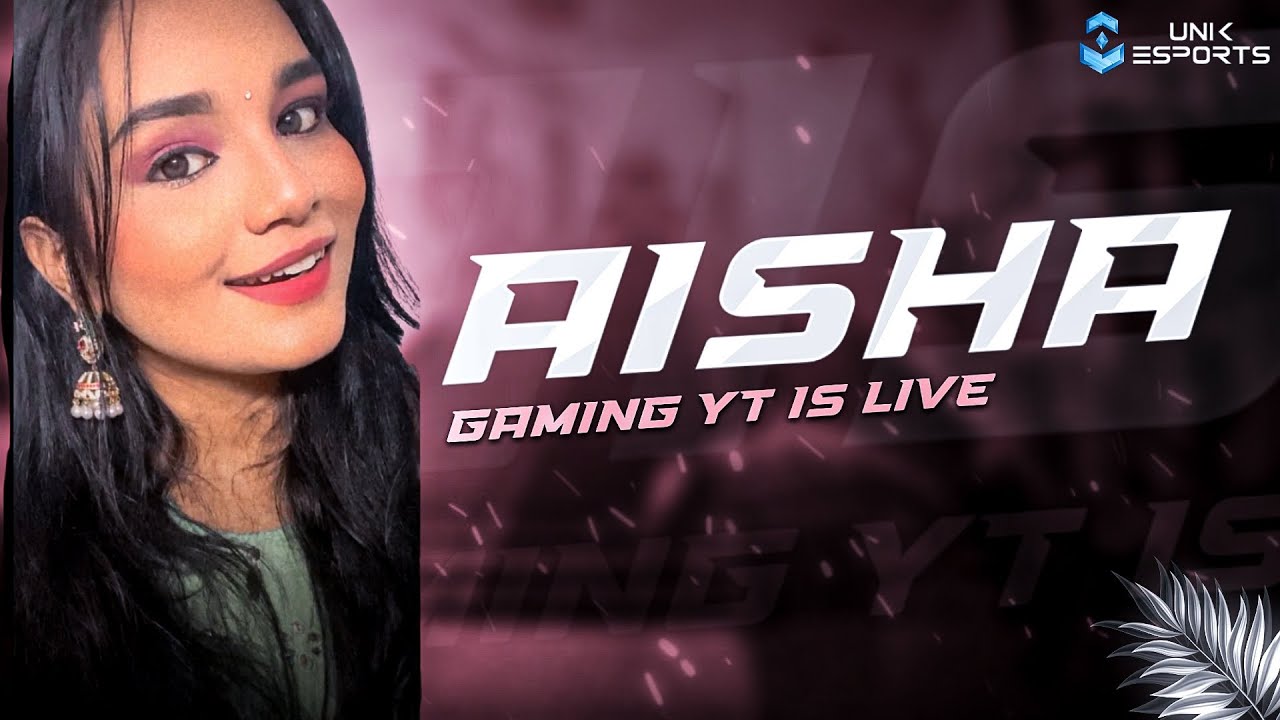 BGMI LIVE STREAM WITH AISHA || JOIN WITH TEAMCODE || AAJ SE SIRF TOD ...