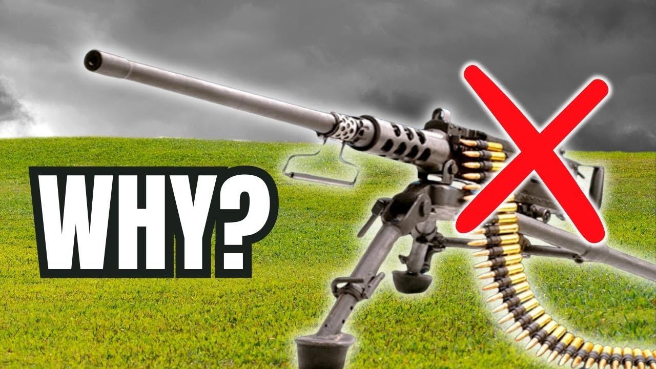 Why Didn’t the Germans Use .50 Cal Machine Guns? (Browning M2 Example ...