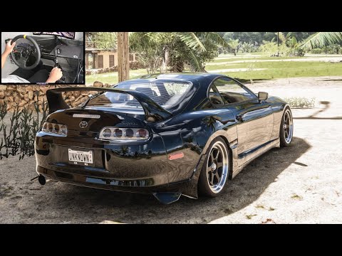 Toyota Supra MK4 - Forza Horizon 5 (Moza R3)