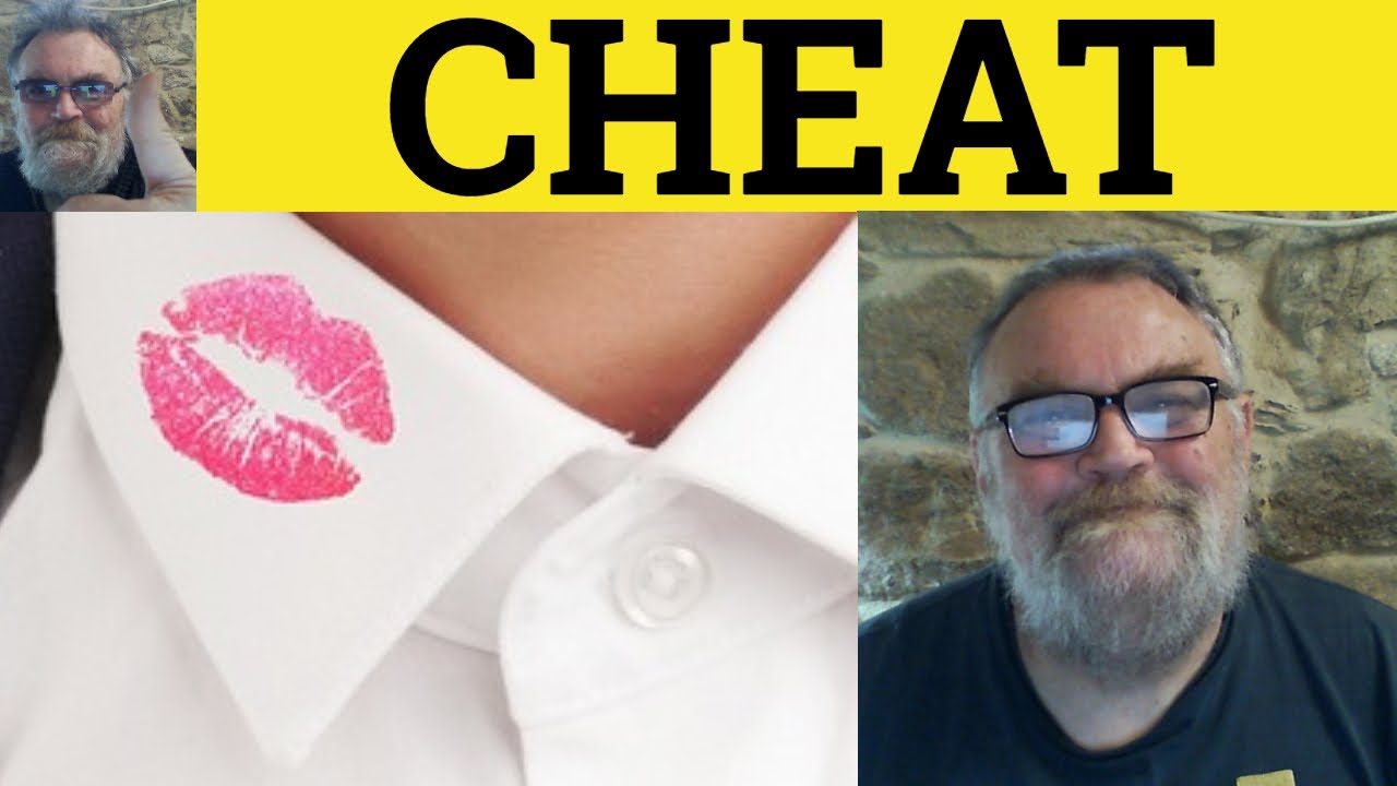 😎 Cheat Meaning - Cheat Defined - Cheat Definition - Cheat Examples - Cheat Cheater - YouTube
