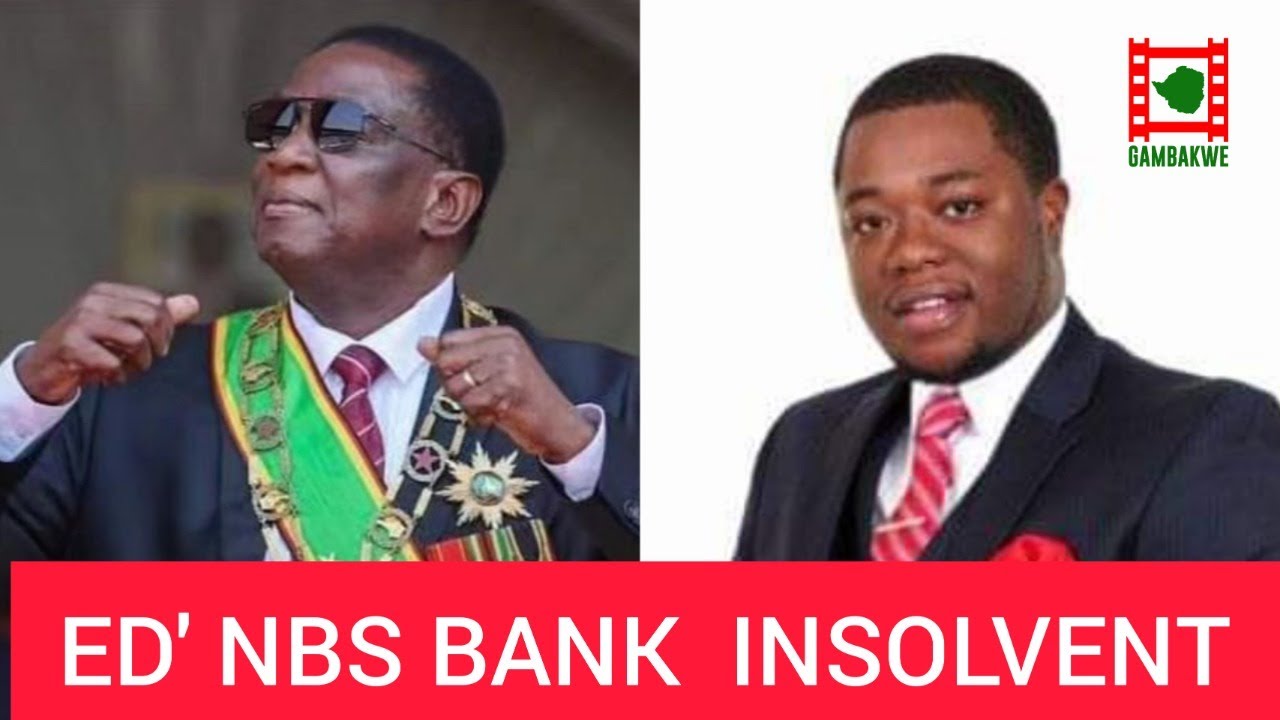 WATCH LIVE: Mnangagwa 's NBS Bank is insolvent - YouTube
