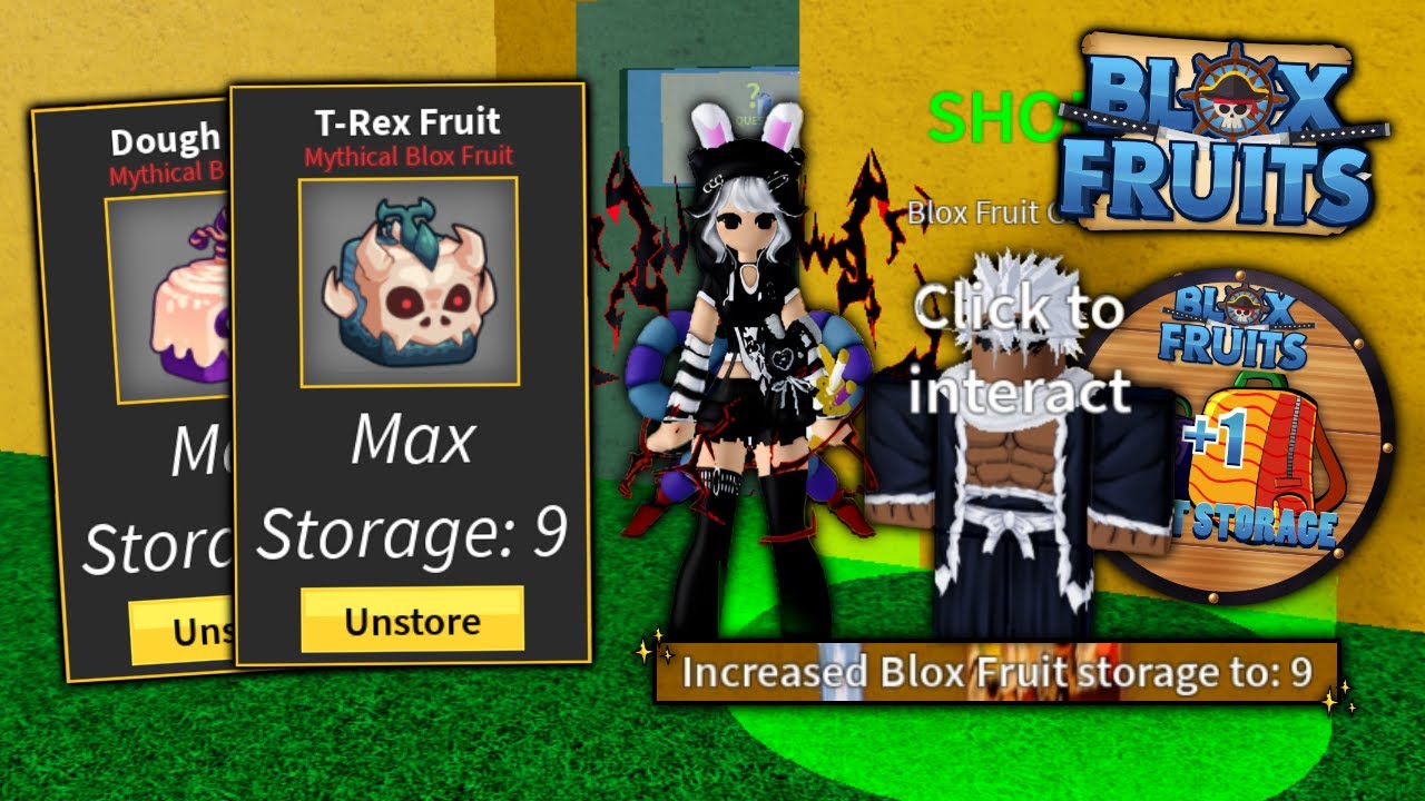 How To Get FRUIT STORAGE from the Blox Fruit Gacha! 🍎 | Blox Fruits ...