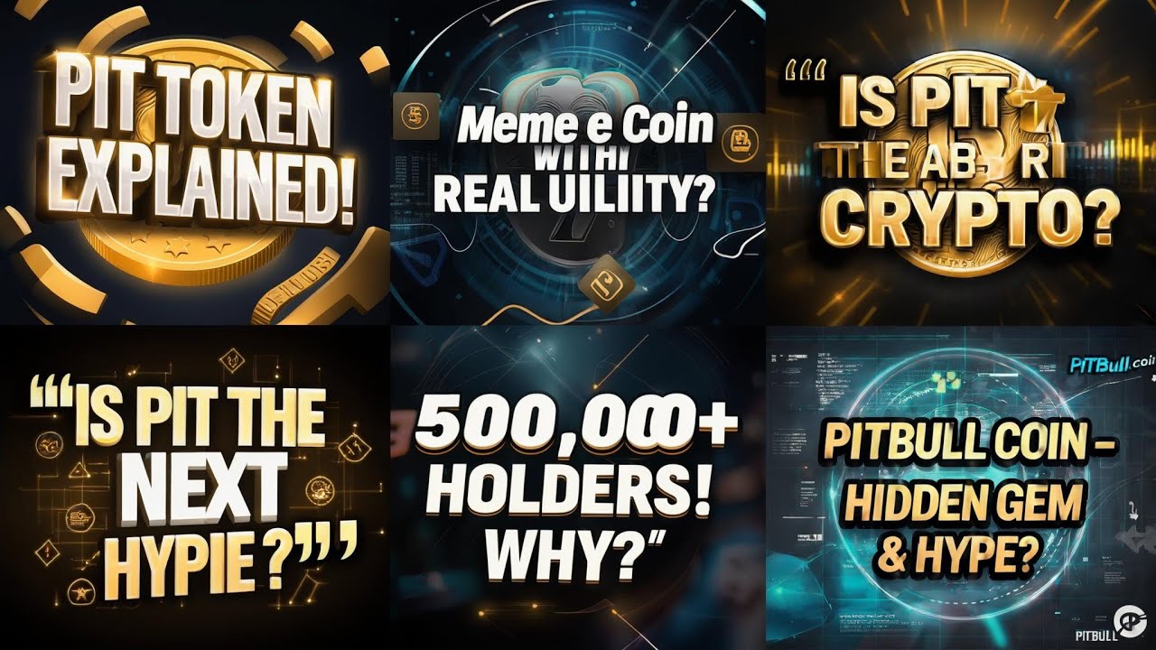 "What is PIT Token? | Pitbull Coin Explained | Meme Coin with Real ...