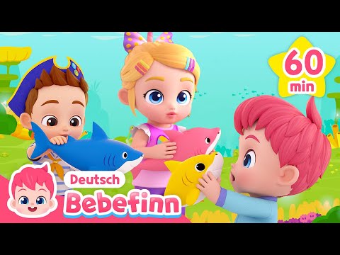 Baby Hai dü dü dü dü dü dü 🦈 | Bebefinn Baby Shark Deutsch | Bebefinn Deutsch - Kinderlieder