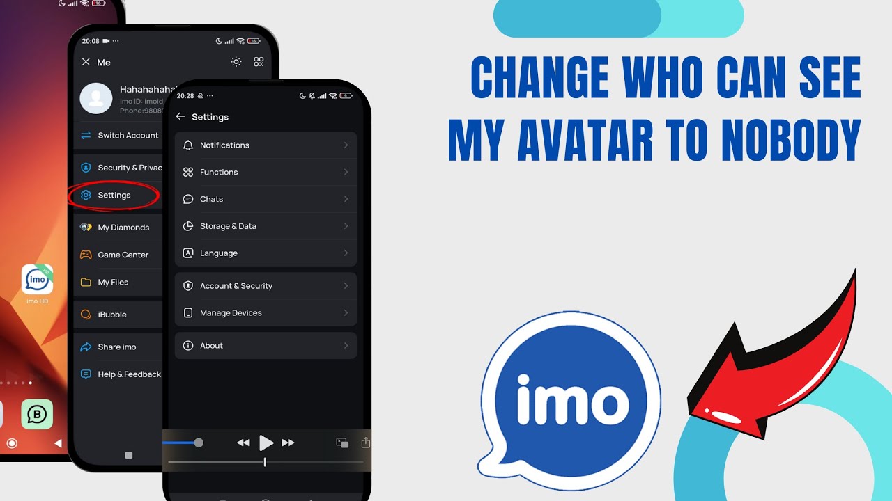 Change Who Can See My Avatar To Nobody On Imo HD. |Technologyglance ...