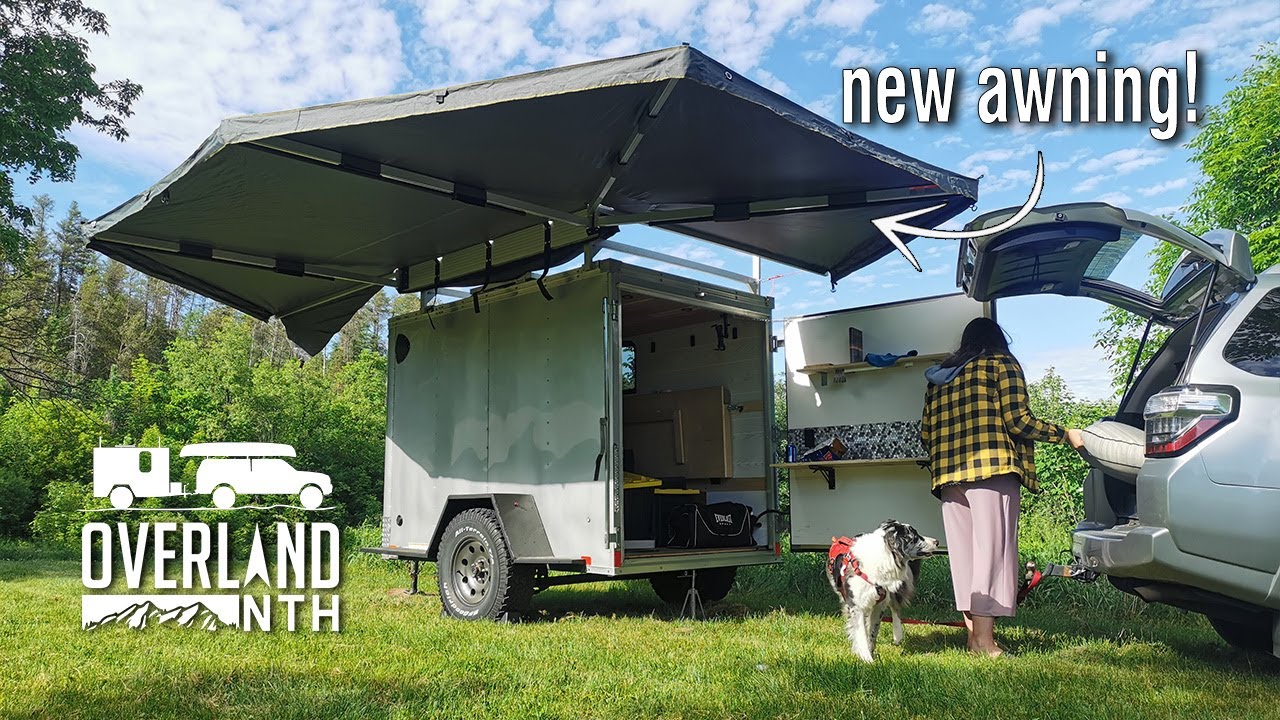 Cargo Trailer Camper at an Overlanding event, this is how it went ...
