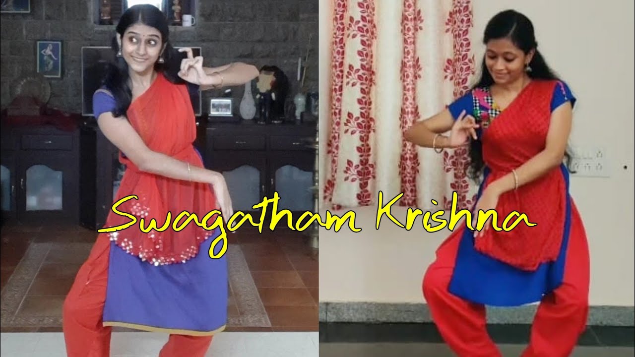 Swagatham Krishna| Indian Raga| Semi Classical Dance - YouTube