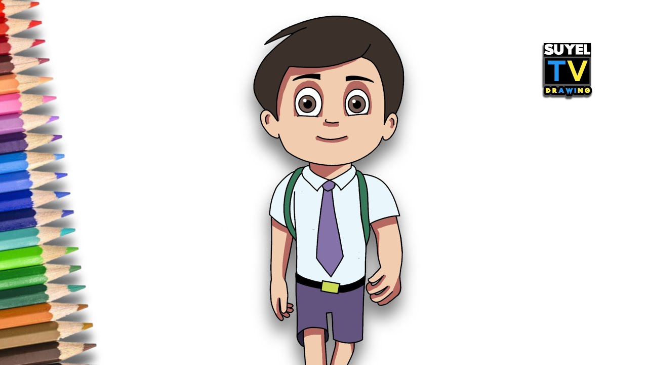 Vir The Robot Boy | Vir | New Colouring Easy Step | - YouTube