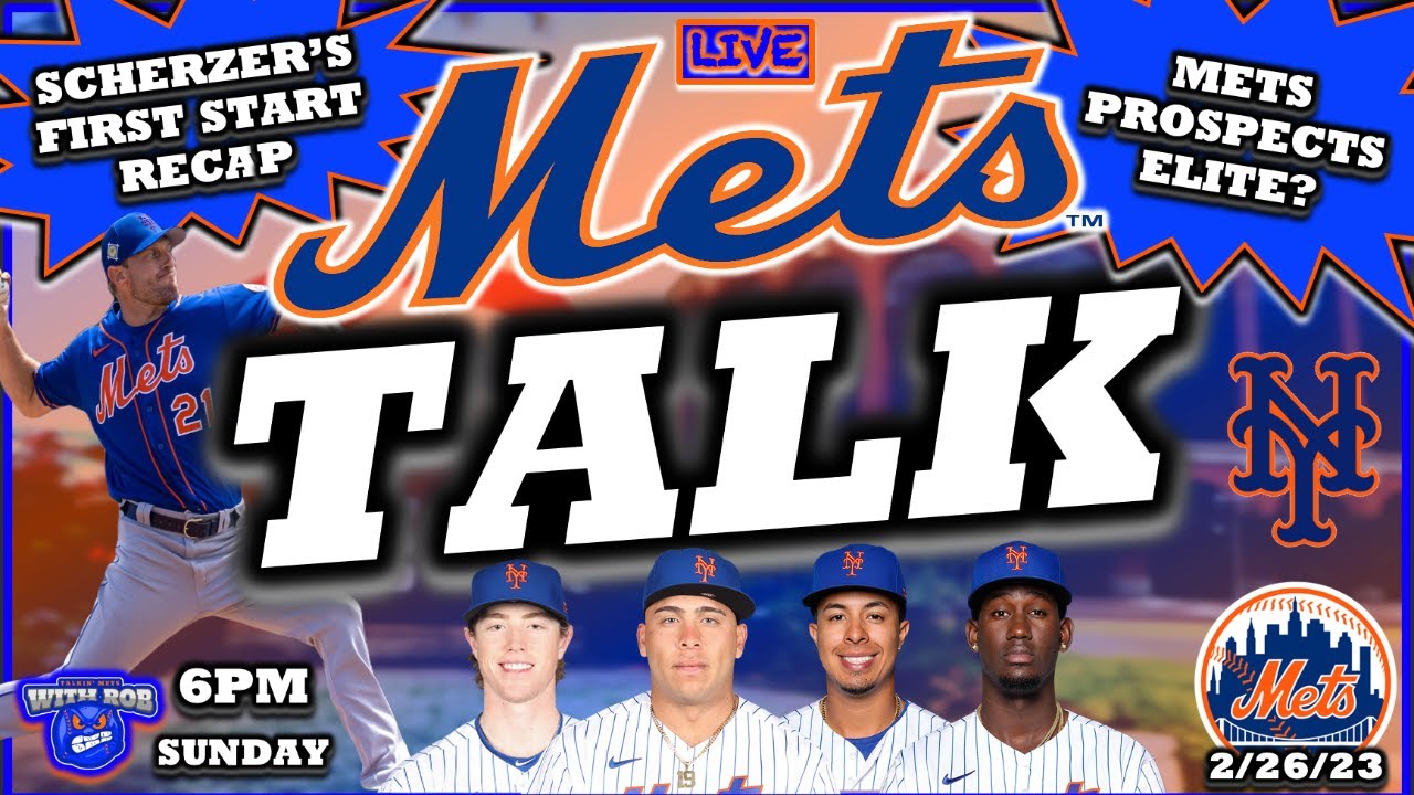 Mets Talk LIVE! | Spring Training Edition | New York Mets | Mets News ...