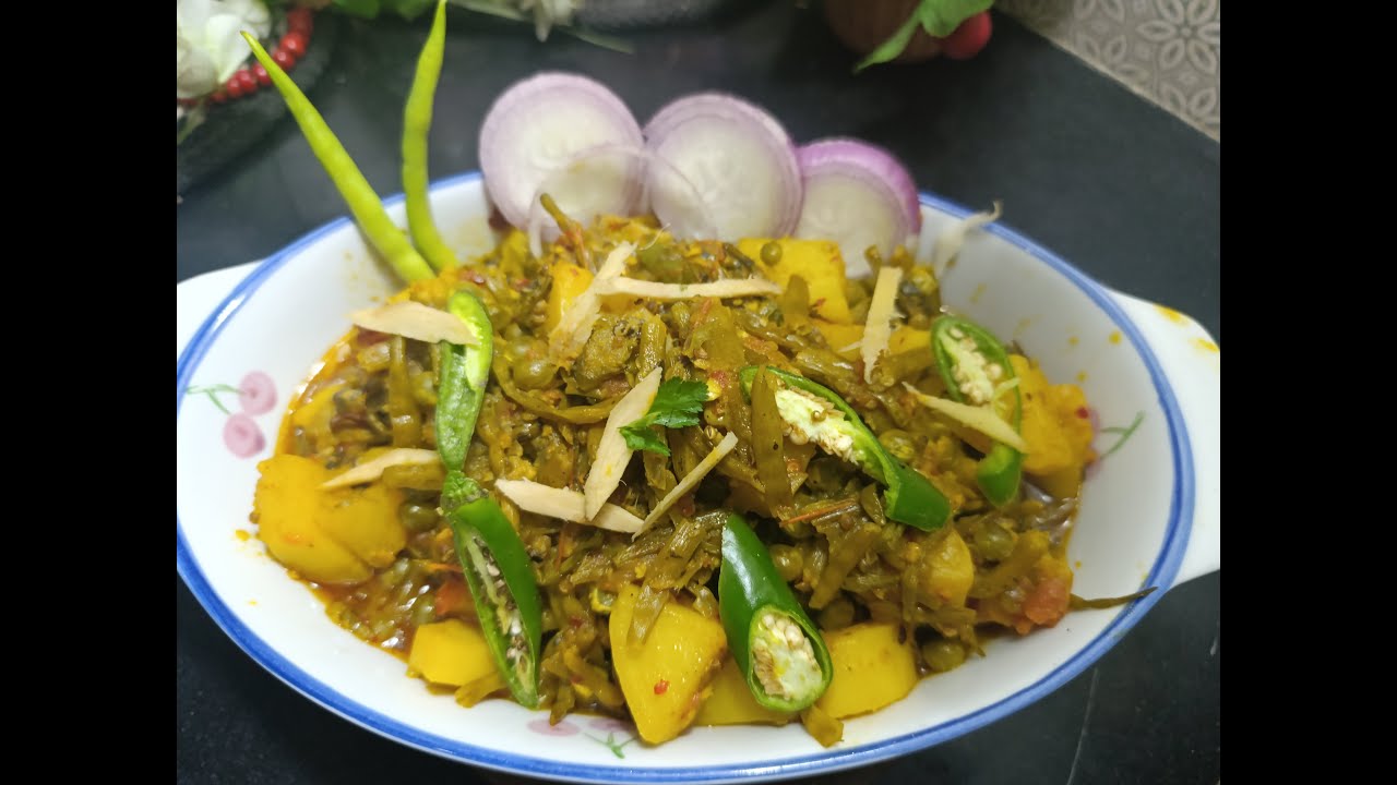 Aloo MONGRAY ke sabzi | spicy aloo MONGRAY Recipe - Lahori Sabzi ...