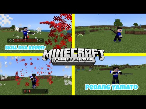 MOD KATANA COMBAT MINECRAFT PE 1.20 - YouTube