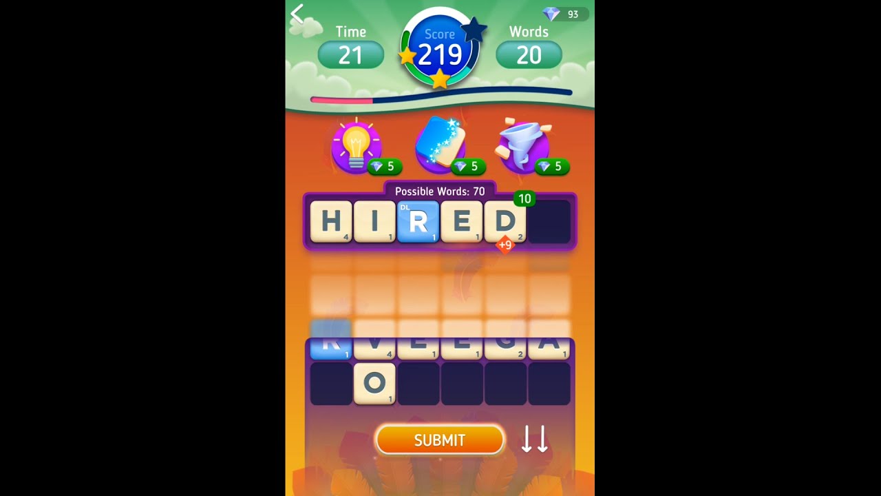 Scrabble GO - Turkey Tumbler Gameplay - YouTube