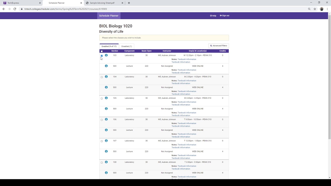 Registration 101 - Tennessee Tech University Spring 2021 - YouTube