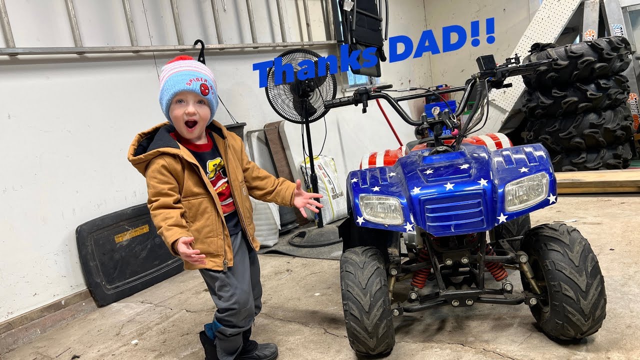 Revving Up Fun and Learning: Father-Son ATV Repair Adventures - YouTube