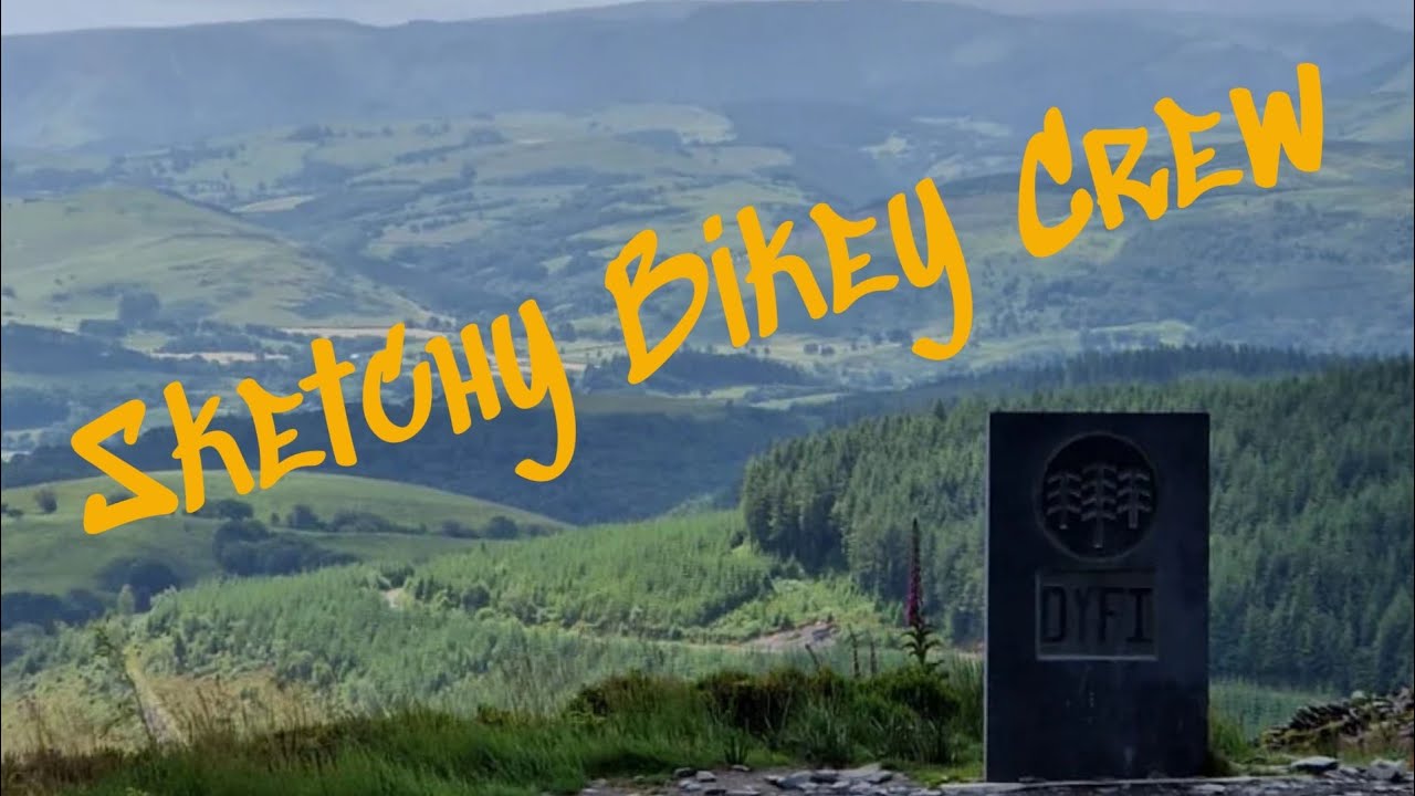 The Sketchy Bikey Crew - Dyfi Bike Park - YouTube