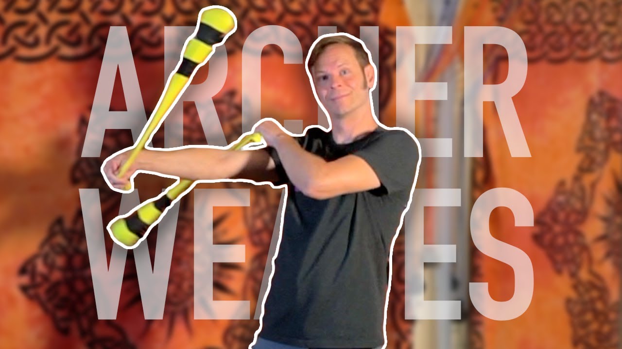 Poi Archer Weaves: Beginner Poi Dancing Lesson - YouTube