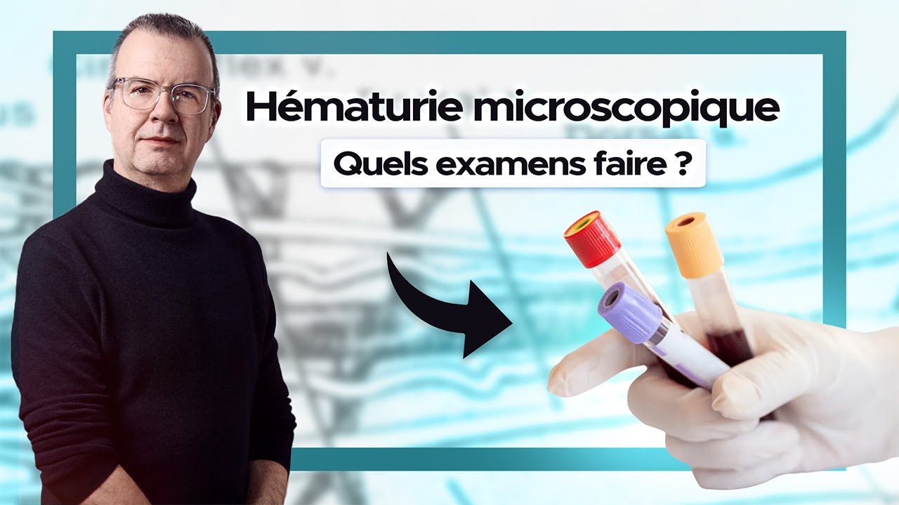 Hématurie macroscopique : sang dans les urines, que faire ? - YouTube