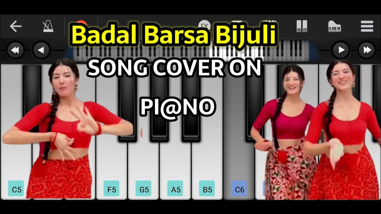 Badal Barsa Bijuli | Piano Cover | @pianowithpranav | - YouTube