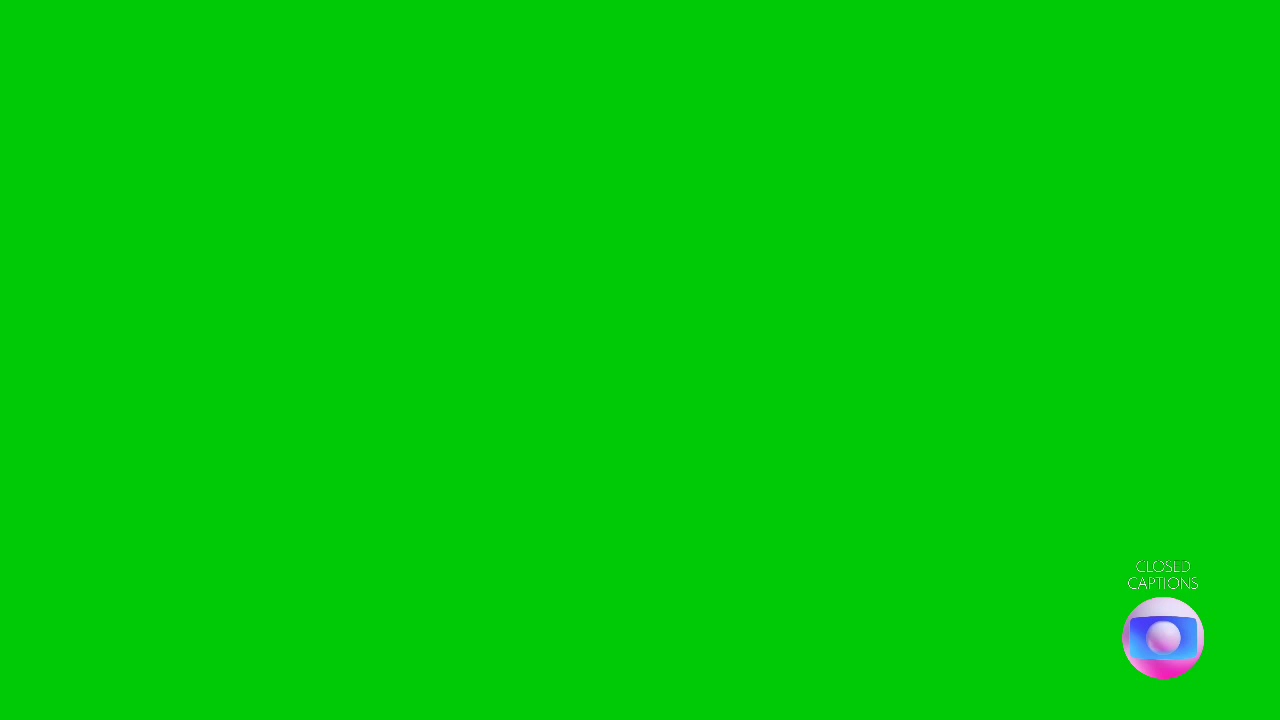 Selo Closed Captions Globo [2021] | Chroma Key Verde - YouTube