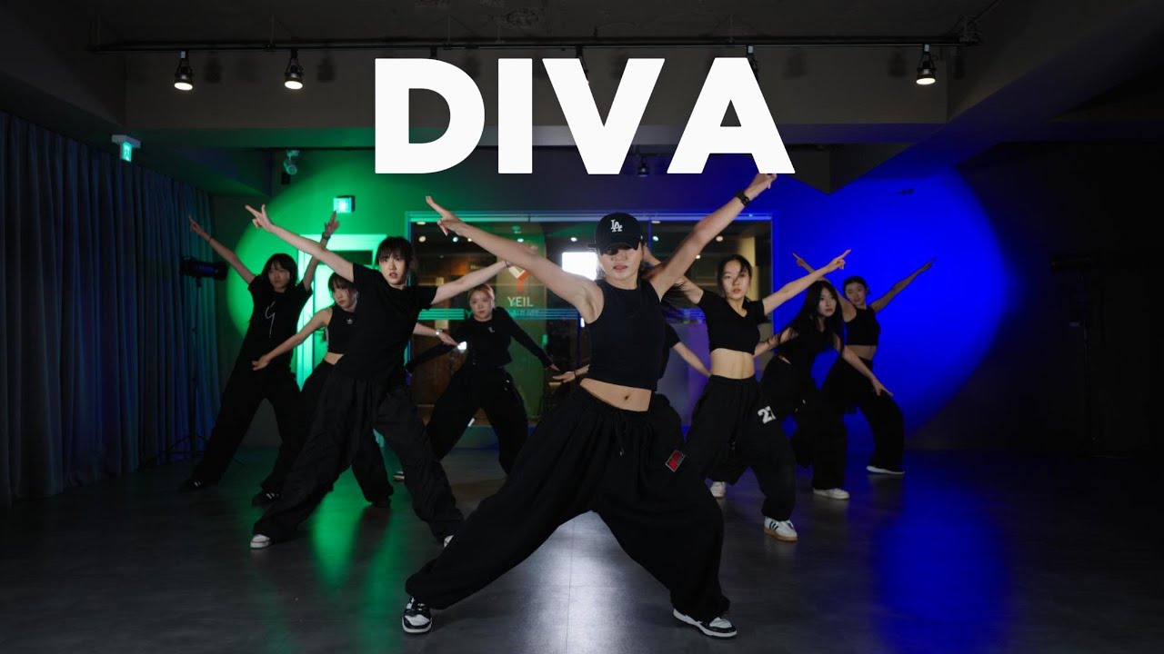 [예일아카데미]DIVA choreography MIU KIM - YouTube
