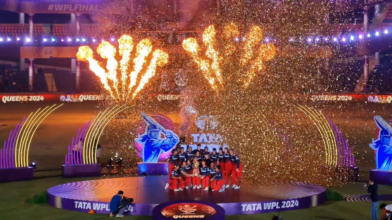 RCB Celebration After Winning WPL Trophy 2024 | RcbvsDC | Arun Jaitley ...