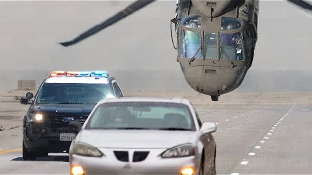Craziest Police Helicopter Chases Caught on Camera - YouTube