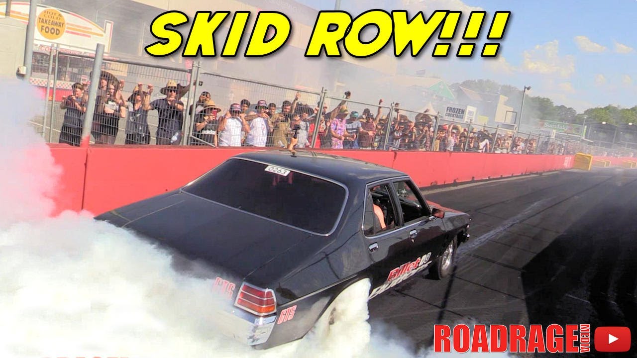 Summernats Skid Row: Power Skids and Smoking Tires Unleashed! - YouTube