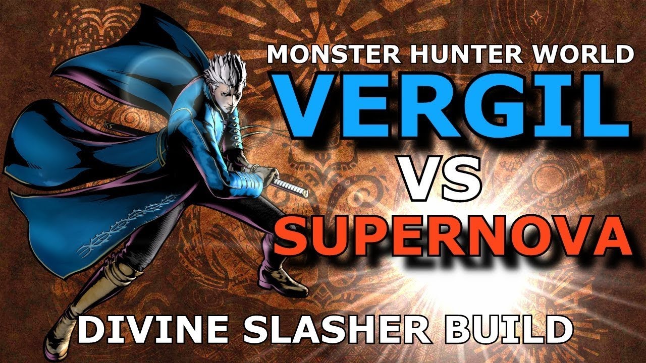 Monster Hunter World - Featuring Vergil From the Devil May Cry Series ...