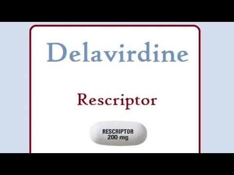 Pharmacology of Delavirdine ; Clinical uses, Mechanism of action ...