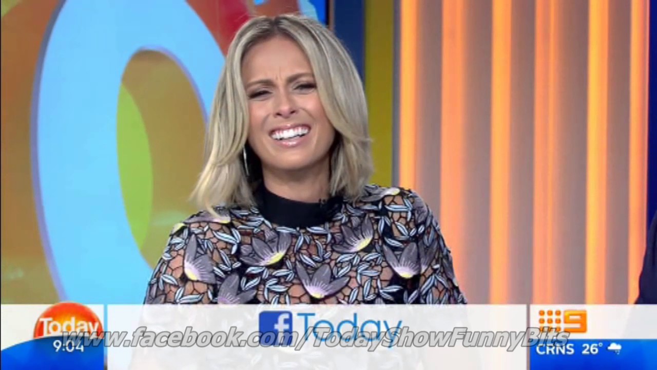 Today Show Funny Bits Part 89. Mascot Off! - YouTube