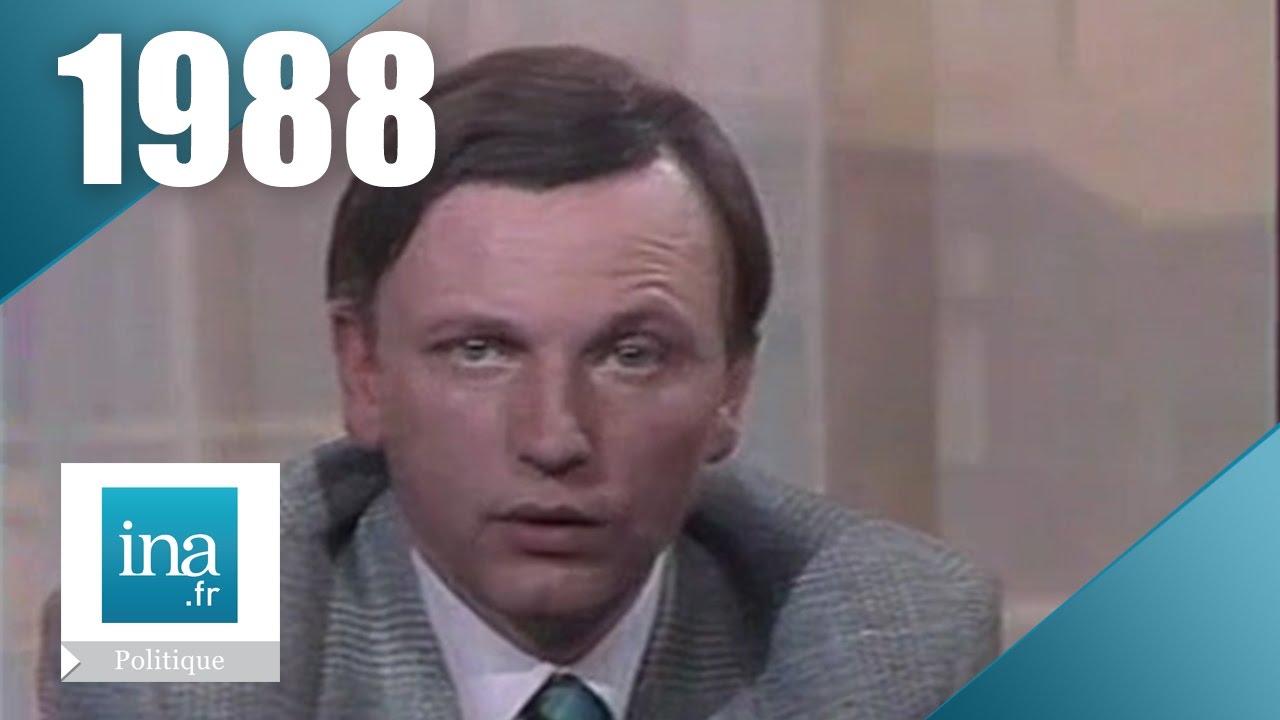 Antoine Waechter - Campagne présidentielle 1988 | Archive INA - YouTube